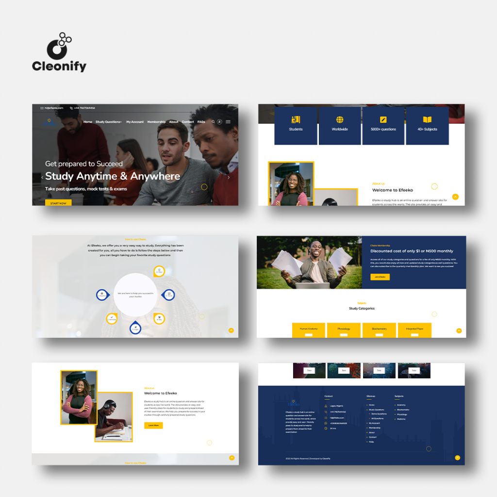 Cleonify Builds Efeeko, The Top Study Destination For Students